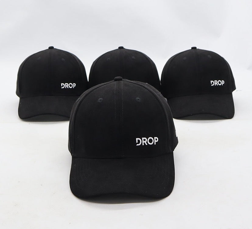Black Suede Cap – Drop Apparel USA
